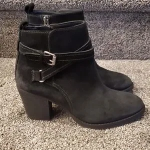 Sam Edelman | Shoes | New Sam Edelman Myra Ankle Boots Block Heels ...